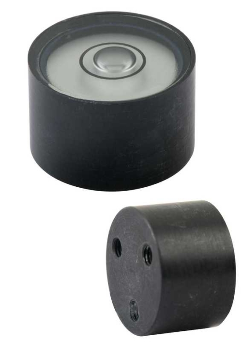 Circular levels / Bullseye levels / Bubble Levels - Stahl-Libellen