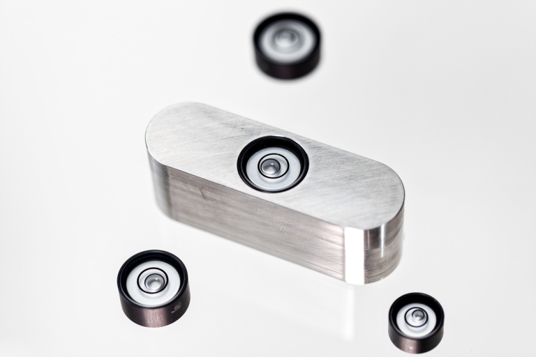 Circular levels / Bullseye levels / Bubble Levels - Stahl-Libellen